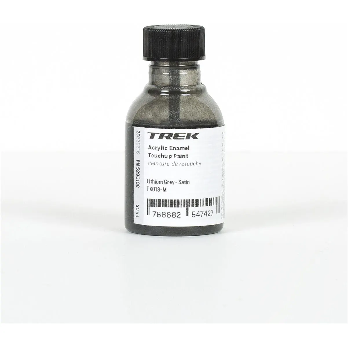 Trek Touch-up Paint - Satin Grey Color Collection TK013-M Lithium Grey